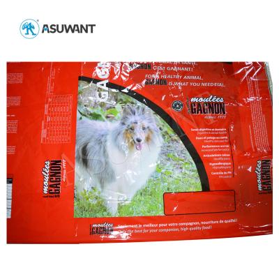 Cina Borsa d'imballaggio grande 2kg 5kg del cibo per cani risigillabile dell'animale domestico con la chiusura lampo in vendita