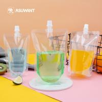 China Customized Biodegradable Spout Pouch Refill For Clear Water Liquid Beverage for sale