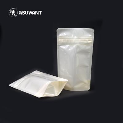 Cina Borsa d'imballaggio del supporto su del sacchetto dell'erbaccia biodegradabile di plastica risigillabile della chiusura lampo in vendita