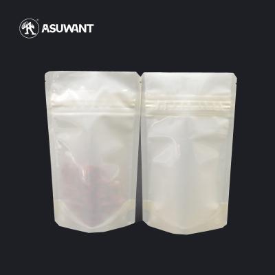Cina Borsa d'imballaggio del supporto su del sacchetto dell'erbaccia biodegradabile di plastica risigillabile della chiusura lampo in vendita