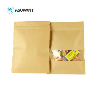 Cina Odori l'imballaggio dello spuntino della chiusura lampo del sacchetto di carta kraft di colori della prova 9 in vendita