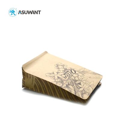 Cina La chiusura lampo stampata su ordinazione della carta kraft dell'OEM insacca con la valvola in vendita