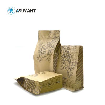 Cina Il sacchetto risigillabile della chiusura lampo da 500 GSM Kraft insacca approvato dalla FDA in vendita