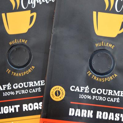 Cina Lato sigillabile stampato su ordinazione del di alluminio delle bustine di tè del caffè con Tin Tie in vendita