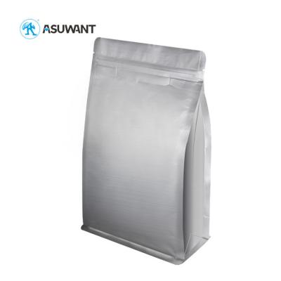 Cina Otto bustine di tè inferiori del caffè del quadrato laterale della guarnizione stanno sul sacchetto laminato di imballaggio per alimenti in vendita