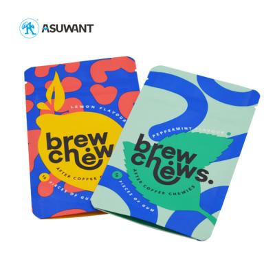 Cina Digital colorata che stampa la chiusura lampo delle bustine di tè del caffè sta sul sacchetto della carta kraft in vendita