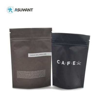 Cina PE vuoto 500g del caffè del caffè di tè della bustina della stagnola biodegradabile del nero con la valvola in vendita
