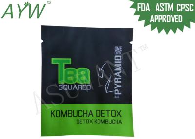 Cina ANIMALE DOMESTICO delle bustine di tè del caffè della stampa di produzione dell'OEM/stagnola laminata PE con la serratura dello zip della tasca in vendita