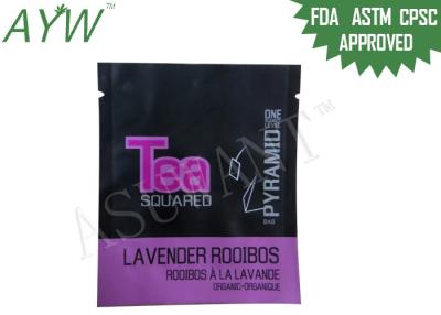Cina ANIMALE DOMESTICO delle bustine di tè del caffè della stampa di produzione dell'OEM/stagnola laminata PE con la serratura dello zip della tasca in vendita