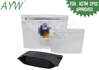 China O Ziplock feito sob encomenda da prova da criança de Mylar do logotipo ensaca o PVC de FDA para o cigarro/charuto à venda