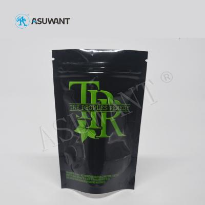 中国 タバコのための上のマイラー袋の臭いの証拠1g 1/8oz 1/4oz 1/2ozの耐久財をファスナーを絞める 販売のため
