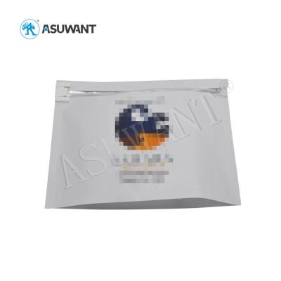 Cina La chiusura lampo della prova del bambino dell'uscita laminata pe insacca la rotocalcografia finita lucida di Runtz Mylar in vendita