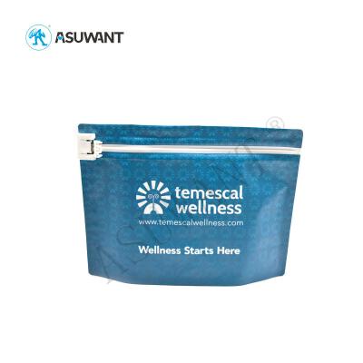 Cina ASUWANT comerciano la borsa all'ingrosso olografica amichevole della serratura dello zip della borsa della prova del bambino di Eco dello sbocco di fabbrica del di alluminio per la canapa di THC in vendita