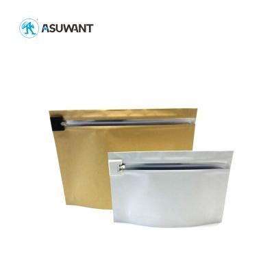 Cina La chiusura lampo della prova del bambino della canapa insacca la serratura di plastica della chiusura lampo riciclata condizione di ordine personalizzato in vendita