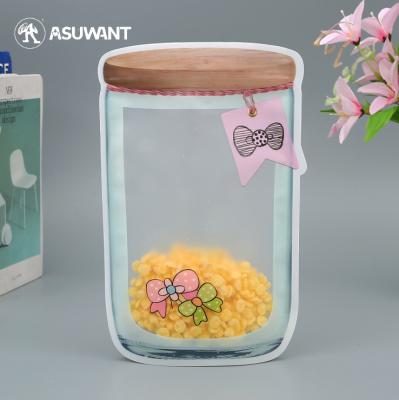 Cina Stampa a prova d'umidità di CMYK MOPP Mason Jar Snack Bags Gravure in vendita