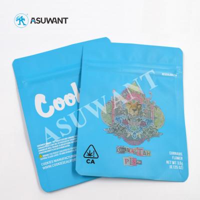 Cina L'erbaccia Matte Runtz Laminated Mylar Ziplock di MOPP insacca 3.5g in vendita