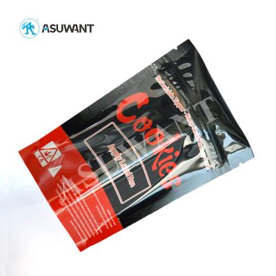 Cina Erbaccia a chiusura lampo di rotocalcografia che sta su sacchetto MOPP VMPET in vendita