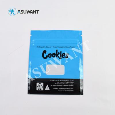 Cina Borsa riutilizzabile della prova dell'odore di FDA MOPP Mylar per i biscotti in vendita