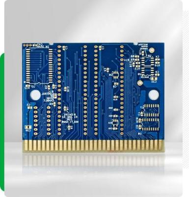 China 10 Layer High Density Interconnect PCB With Blue Solder Resist For Precision Electronics for sale
