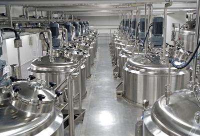 China Professional Equipment jacket heating Shampoo / Bath Wash / Liquid Detergent/ Soap Production Line homogenizing mixer for sale