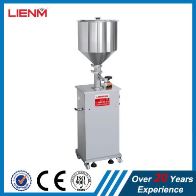 China Single Head Semi-automatic Paste Cream Filling Machine bottle/jar filling machine for cream/ointment/lotion for sale