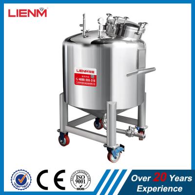 China 50-10000L SS316, SS304 Stainless Steel Sealed Storage Tank with pressure for sale