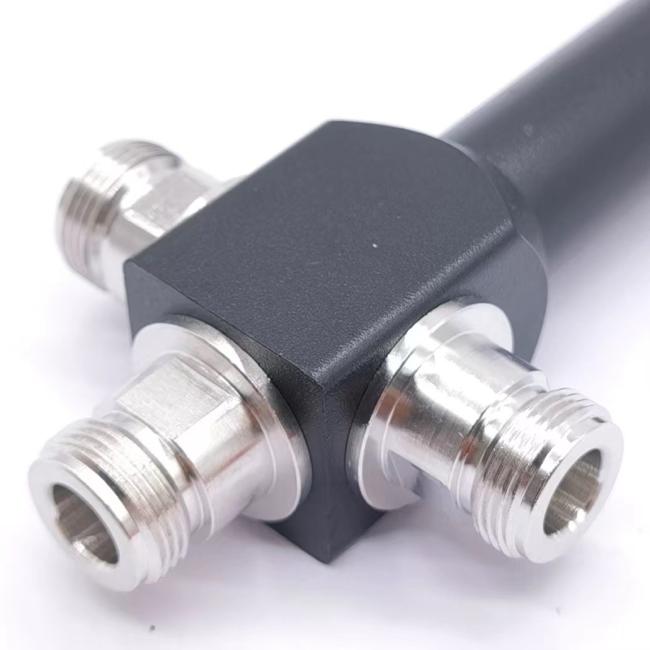 Customized Factory Directly 300W 698-3800MHz 2 Way High Power Cavity Power Splitter 7/16 DIN Type Connector for Telecommunication Systems