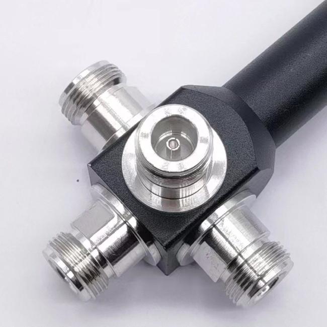 Factory Directly 2 Way Low Pim 698-3800MHz Coaxial Splitter -155 Dbc RF Power Divider RF Power Splitter N Female Connector for Base Station