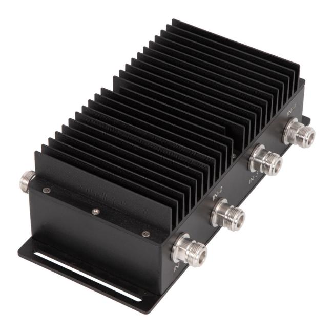 698-3800MHz Low Pim Low Vswr 3X3 RF Hybrid Combiner 3dB Hybrid Coupler with N DIN 4.3-10 Connector