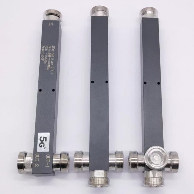5g Products with DIN Connector 617-4000MHz RF Power Splitter Power Divider 3 Way with DIN Connectors
