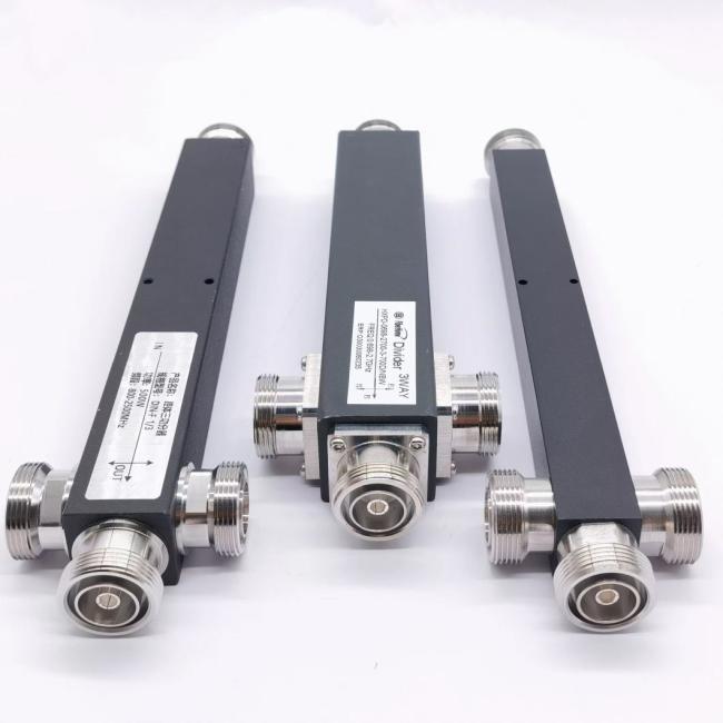 5g Products with DIN Connector 617-4000MHz RF Power Splitter Power Divider 3 Way with DIN Connectors