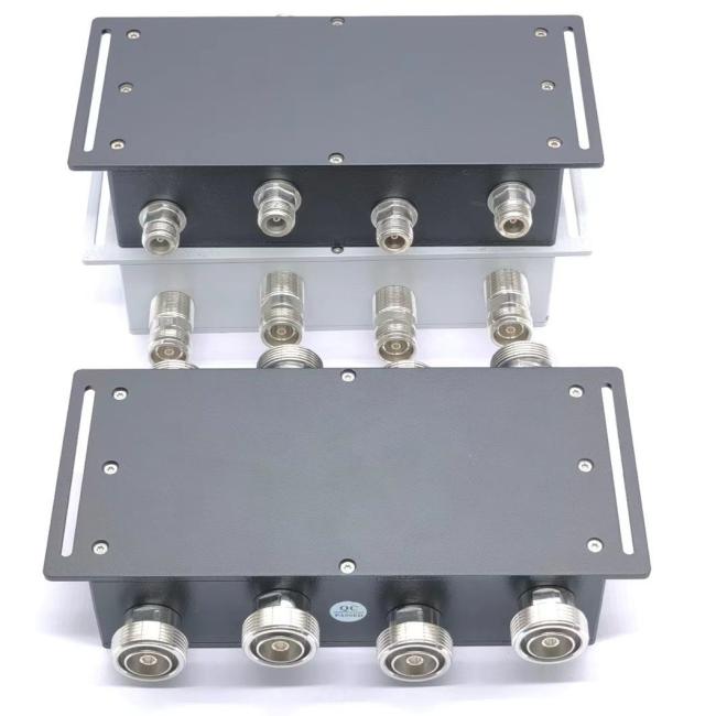 2 in 2 out RF Hybrid Combiner Frequency 698-3800MHz N Female Connector 50W Input Power Ibs Components