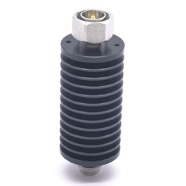 200W N-Jk Fixed RF Attenuators 6, 10, 15, 20, 30, 40dB 50dB DC-3800MHz 50ohm Adjustable Attenuator Variable Attenuator