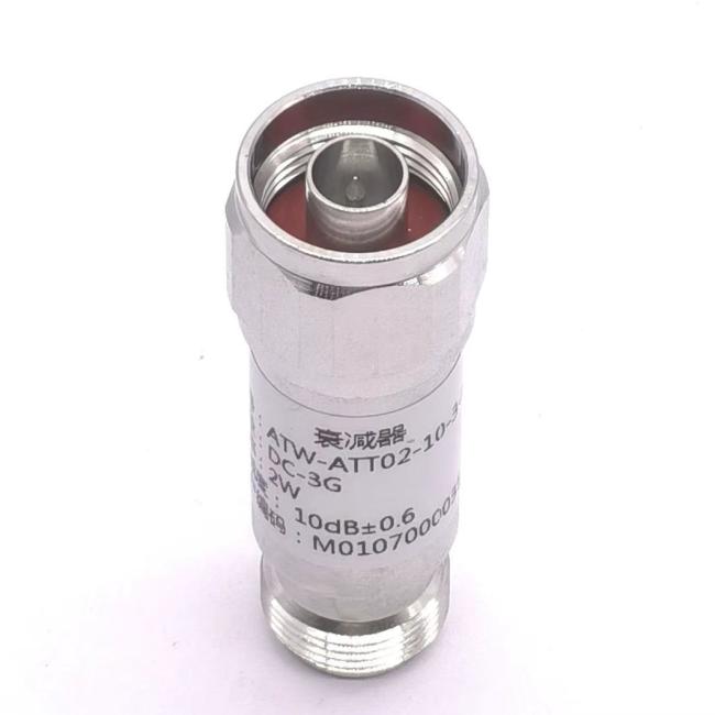 200W N-Jk Fixed RF Attenuators 6, 10, 15, 20, 30, 40dB 50dB DC-3800MHz 50ohm Adjustable Attenuator Variable Attenuator