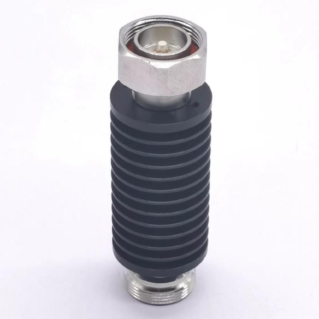 Coaxial Fixed RF Attenuator 100W DIN Type Standard Attenuation Values of 3, 6, 10, 20, 30, 40 dB Variable Attenuator Adjustable Attenuator for in-Building