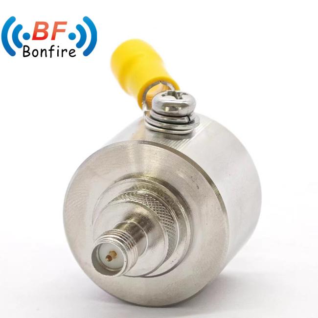 RF Arrester 698-3800MHz Lightning Arrester 50ohm F Type Male Plug to F Female Jack Coaxial Surge Protector Arrestor 0-3GHz