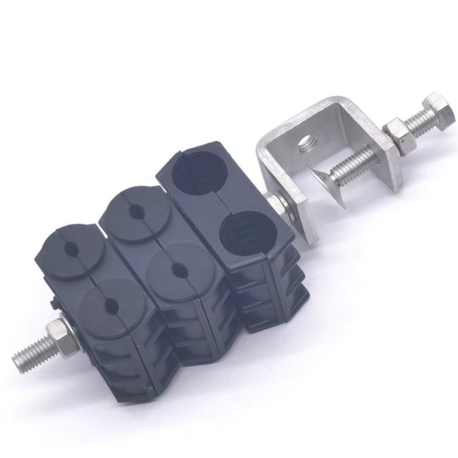 Single Type Feeder Clamp Stainless Steel Cable Clamp