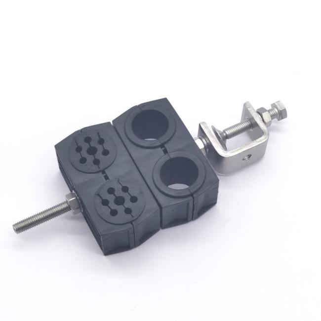 RF Double Cable Clamps Stainless Steel Cable Clamp