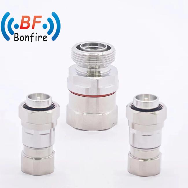 Wholesale Hot Sale RF Connector DC-4G RF Adapter 7/16 DIN-Male to DIN-Male Straight Type for Ibs Das Telecom Parts