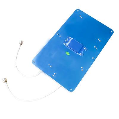 China 4.3-10-F X2 Connector Type MIMO Directional Panel Antenna for Indoor Usage 698-4000MHz for sale