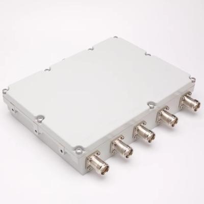 China Quad-Band Low Pim RF Combiner 1710-2700MHz with 4.3-10-F DIN-F Connector Package for sale