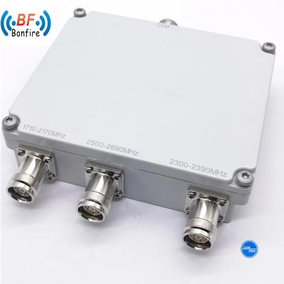 Cina HL-0727-31 62 7701 3301 Tri-band Low Pim Combiner RF Triplexer per progetti Ibs/Das in vendita
