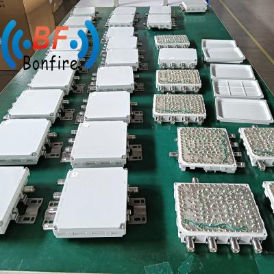 Cina 300W Low Pim -160 RF Quadplexer Band Combiner 380-960MHz per sistemi di telecomunicazione in vendita