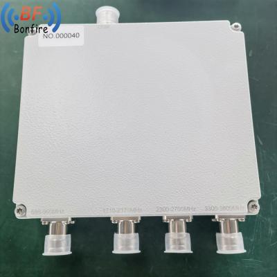 Китай RF 5g Indoor Combined 1710-2700MHz Quadplexer с 4in 1out Diplexer и N 4310 DIN Connector продается