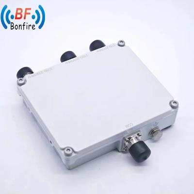 China 1710-2170MHz 2300-2690MHz RF Low Pim Diplexer with N Female Connector 4 Way Combiner for sale