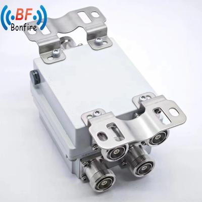Cina RF LC Combiner VHF UHF Duplexer N Femminile Tipo 1710-1880/1920-2170/2300-2700MHz Nero in vendita