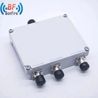 Cina 1710-1880/1920-2170/2300-2700MHz RF Triplexer Multiplexer RF Combiner con 2.800kg Pacchetto in vendita