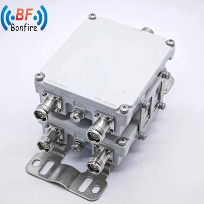 China HLQ-XXXXX 2300-2700MHz VHF UHF Low Pim Combiner Duplexer 400-470MHz for Radio Repeater for sale