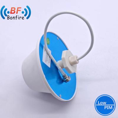 China Indoor 4G RF Antenna LTE Omni Siso Ceiling Dual Polarization Antenna for Mobile Signal Booster VSWR 1.5 for sale