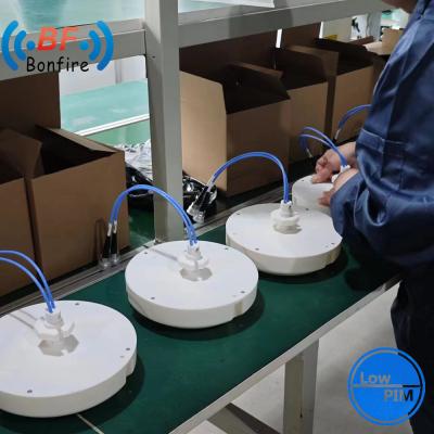 China Indoor 4G RF Antenna LTE Omni Siso Ceiling Dual Polarization Antenna for Mobile Signal Booster VSWR 1.5 for sale